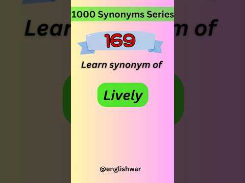 lively synonyms