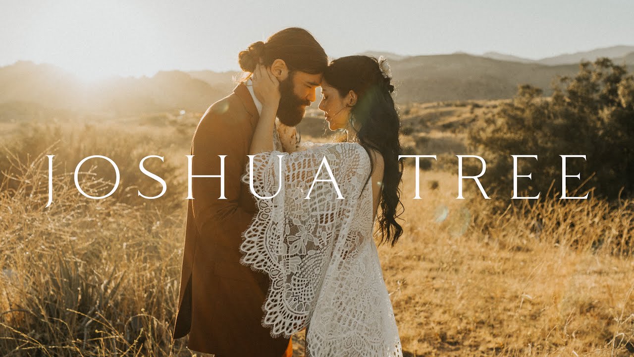 Intimate Boho Desert Micro Wedding in Joshua Tree, California - Best Elopement Destinations