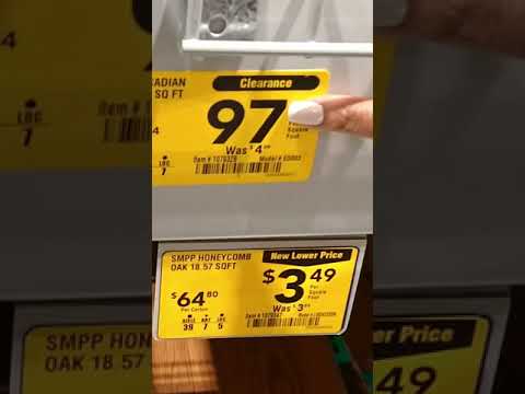Is This REAL...Vinyl Plank Flooring DEALS!! 😮 - #shorts #diypowercouple