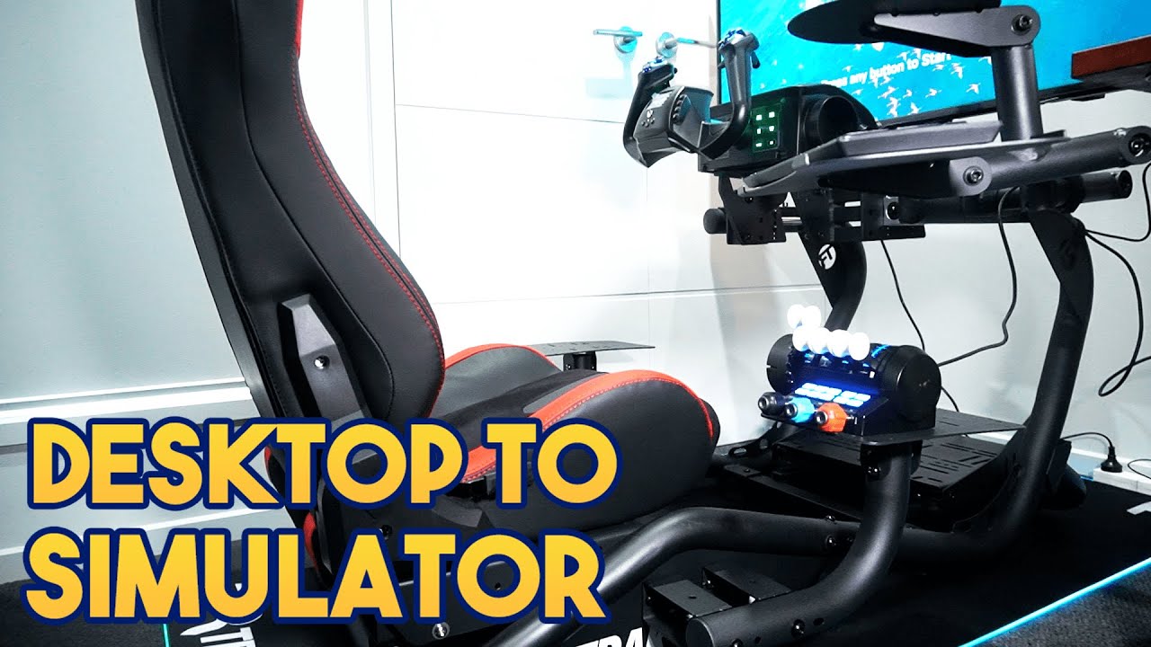 FLIGHT SIMULATOR - DESKTOP TO SIMULATOR THE TR8PRO FLIGHT REVIEW