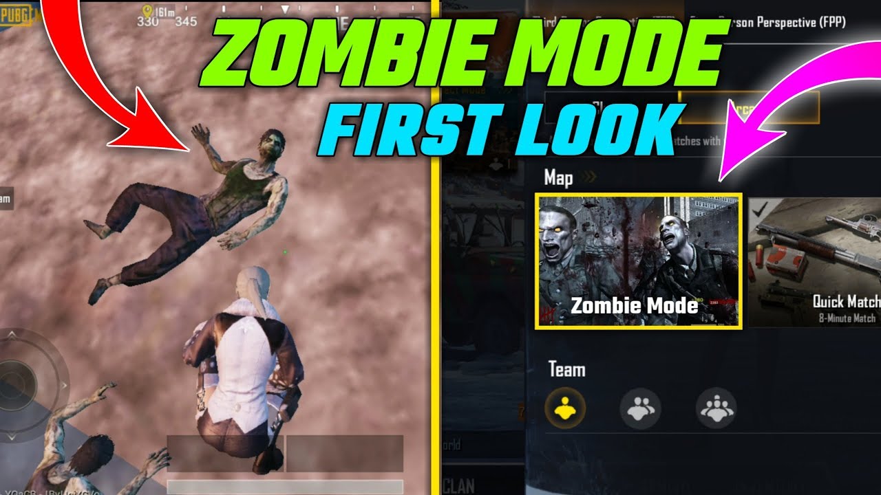 PUBG Mobile Zombie Mode Release Date and First View