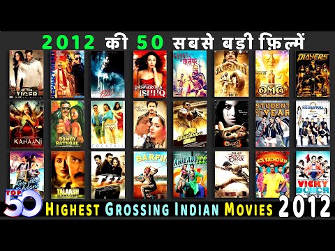Top 50 Highest GROSSING Indian Movies Of 2012 | Top 50 Bollywood Movies Of 2012 | Hit or Flop 2012