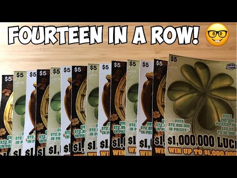 Fourteen in a row! | 14 x $5 1,000,000 Luck!