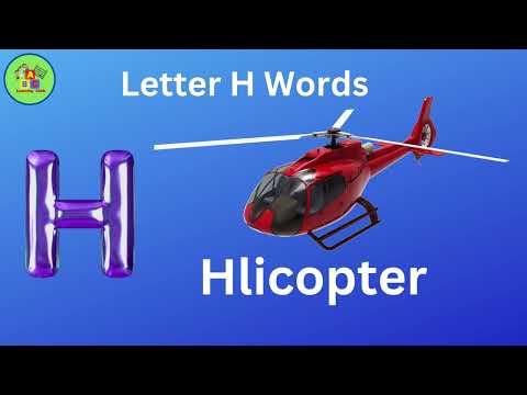 Words that Start with H | H Words Vocabulary | Letter H for Toddlers | Kids Learning video
