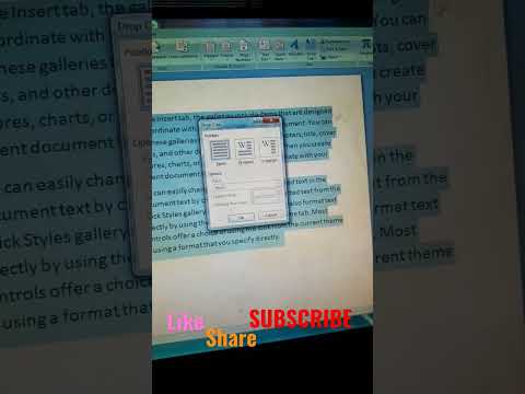 How to Write Like a Newspaper in MS WORD