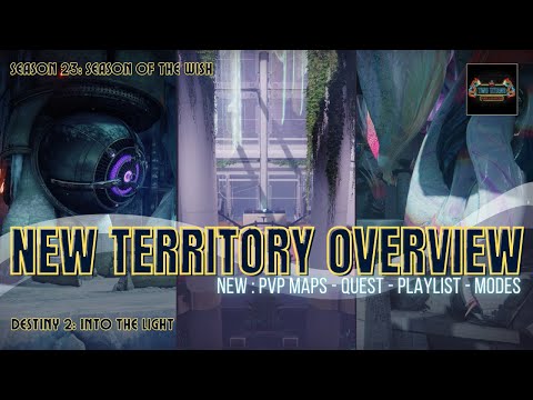 Destiny 2 | Into the Light - New Territory Overview: New PvP Maps - Quest - Playlist - Modes