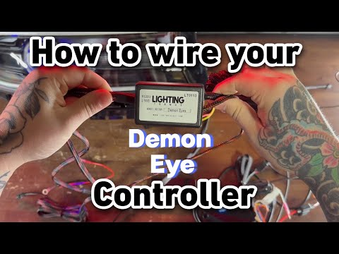 How to install your Demon Eye Controller with your Pre-Built Headlights