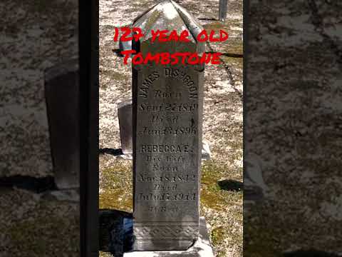 127 year old Tombstone. #shorts