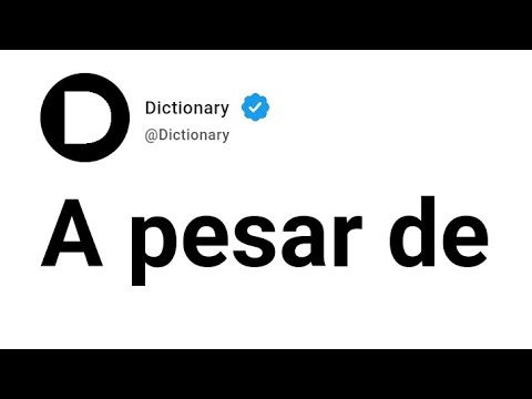 A pesar de Meaning In English