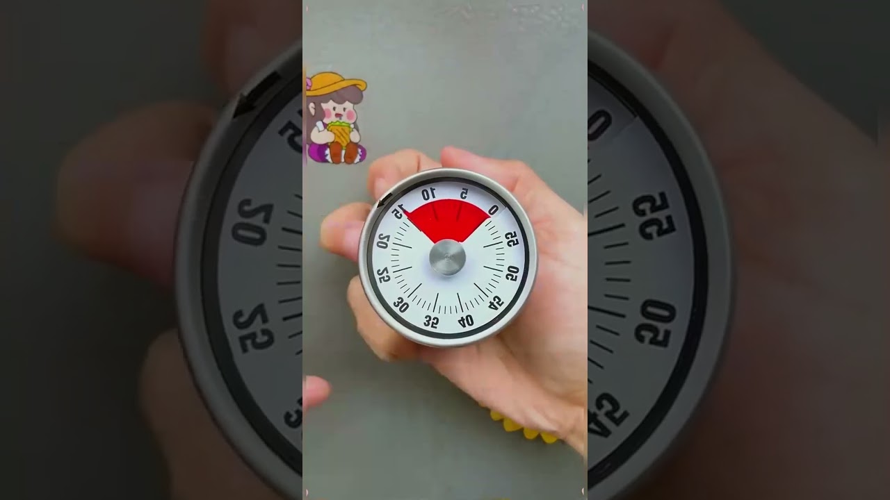 The Ultimate Kitchen Timer! Stainless Steel Cooking Alarm & Student Timer #KitchenTimer