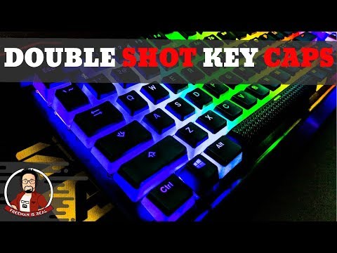 HyperX Double Shot PBT Keycaps | The Best Custom Keycap set for RGB keyboards
