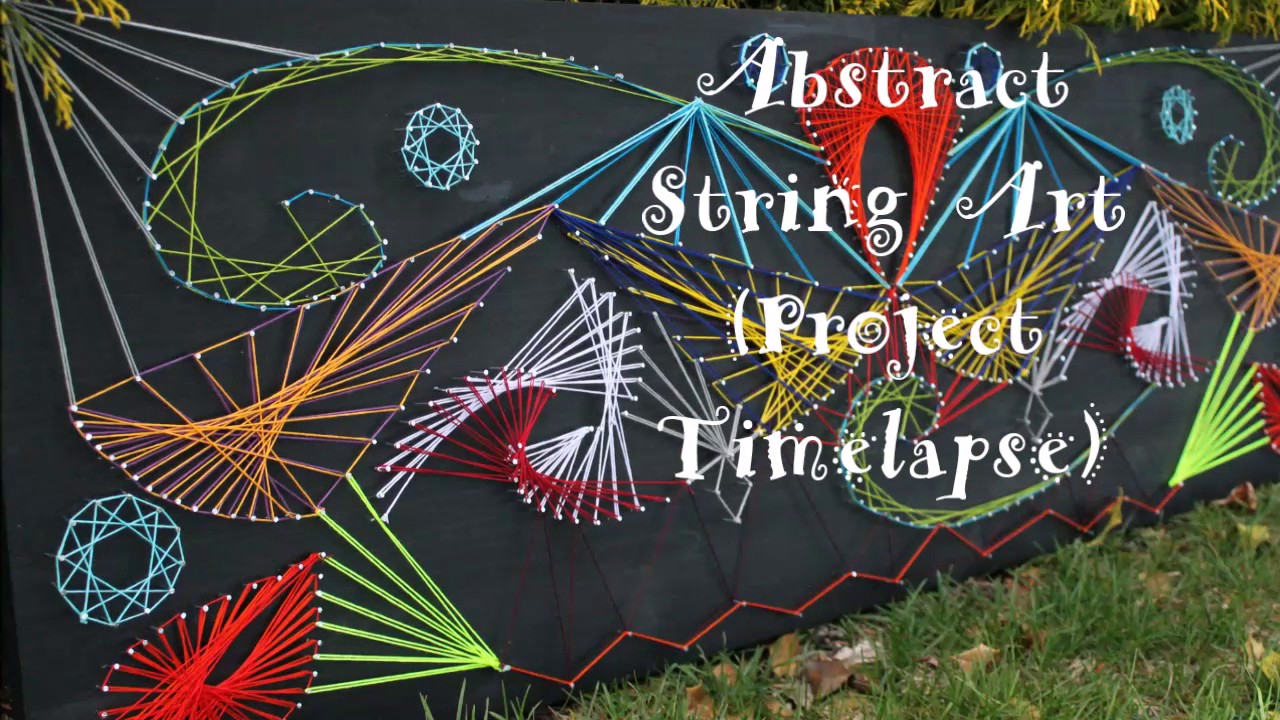 Abstract String Art (Project Timelapse)