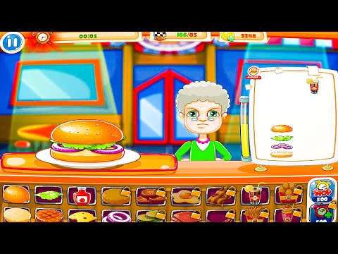 Burger Chef Cooking Game for girls | Burger Making Game Gameplay and Commentary | Burger making game