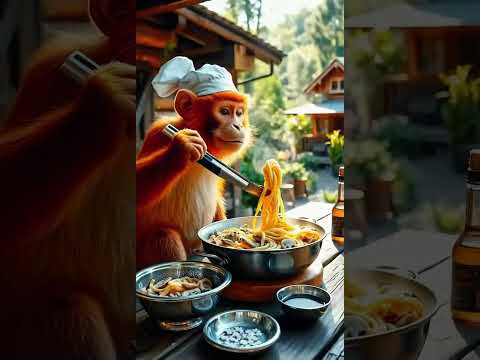 🍌👨🍳 Chef Monkey is in the jungle kitchen!