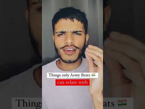 Things only Army brats can relate with #Indianarmyday #indianarmy #armybrats #shorts