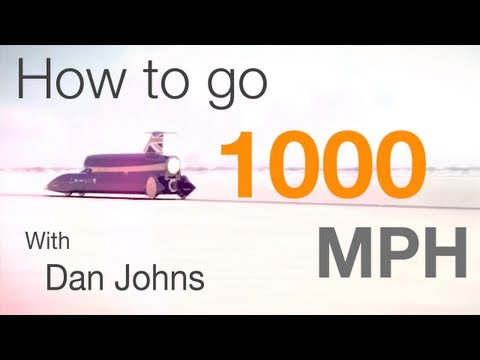How to go 1000 mph