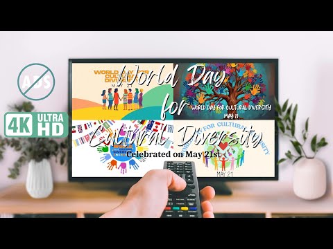 🌍 World Day for Cultural Diversity 4K with Music From Around The World | No Ads | May 21"