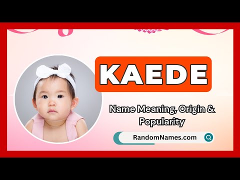 Kaede - Baby Girl Name Meaning, Origin & Popularity - RandomNames.com