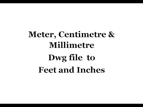 M-CM-MM To Feet & Inches.