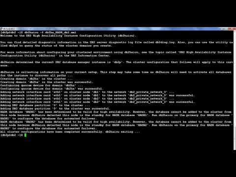 Db2 TSA 04 Setup HA on Multiple HADR Database with VIP & ACR