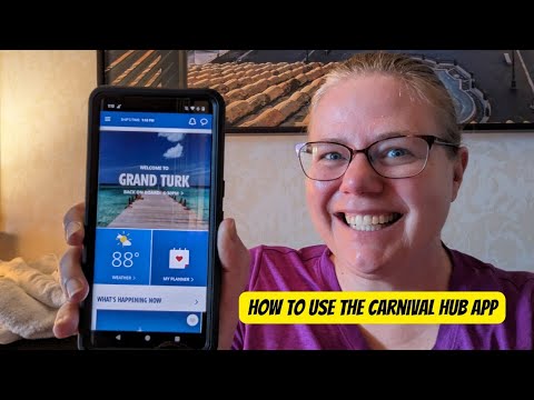 Carnival Cruise Tip: How to use the Carnival Hub App