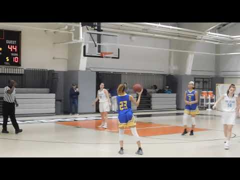 Final seconds Aberdeen/Mount de Sales girls basketball Public vs. Private Challenge 01/12/19