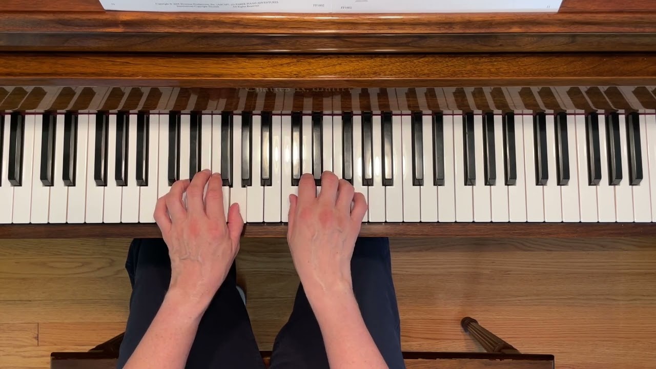 Theme and Variations - Piano Adventures Primer Level Gold Star Performance Book