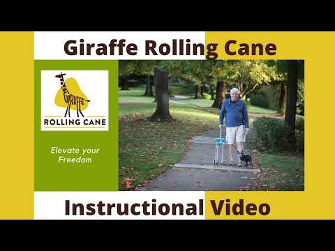 Rolling Cane Giraffe Rolling Cane Turquoise | Medentrx