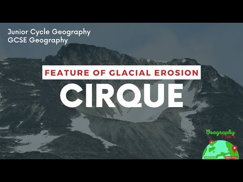 Formation of a Cirque | GLACIATION | JUNIOR CYCLE GEOGRAPHY