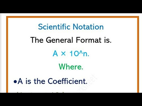 Scientific Notation Class 9||Definition|| Explanation||#video#math#scientific#notation#youtube#info