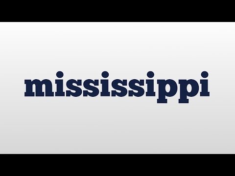 mississippi meaning and pronunciation