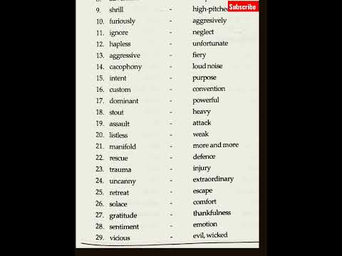 100 synonyms words in english #english #grammar #board2023 #competitive #englishspeaking