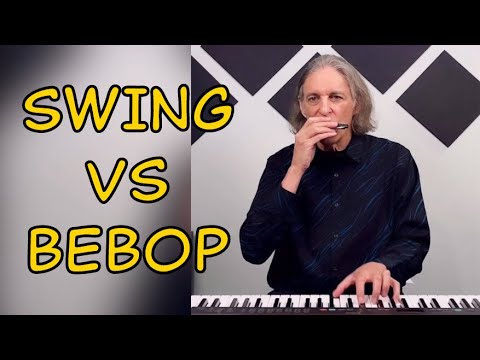3-min music lesson: the transition from Swing to Bebop. #harmonica #bebop #swing