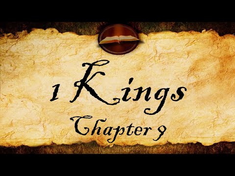1 Kings Chapter 9 | KJV Audio (With Text)