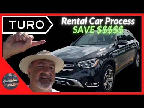 How the TURO Car Rental Process Works and Review in Tampa St Pete Airport - Mercedes GLC300