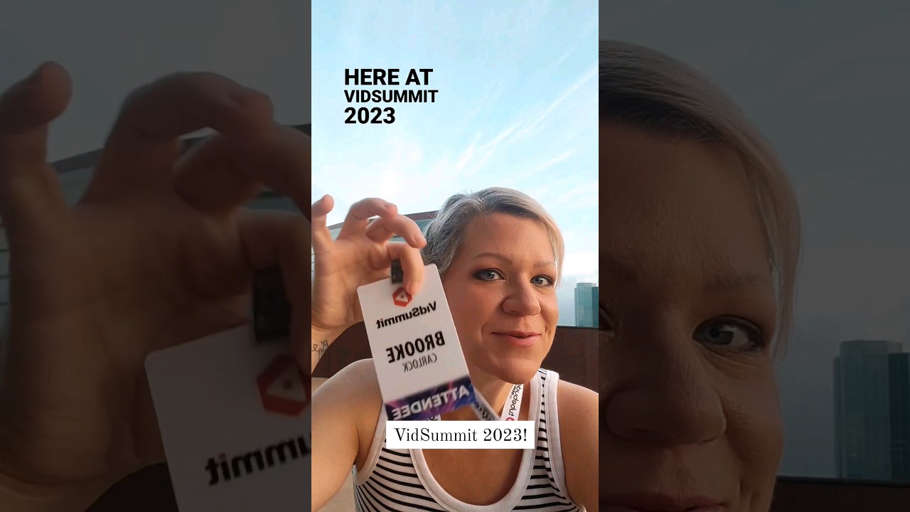 I'm at VidSummit 2023!