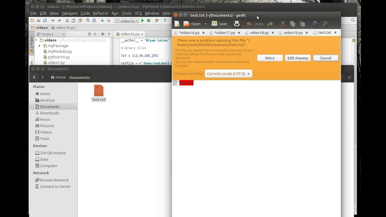 Python 16 - Binary Files