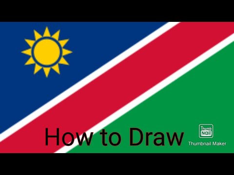 How to Draw: Namibia🇳🇦
