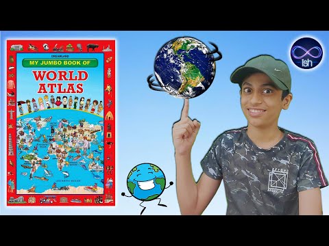 Jumbo Book of World Atlas For Kids | Book Review | Dreamland | Infinite ISH #WorldAtlas