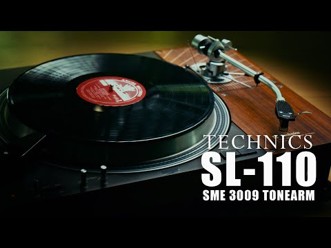 The Technics SL-110 Turntable with SME 3009 tonearm and Ortofon MC20. / SigmaFP