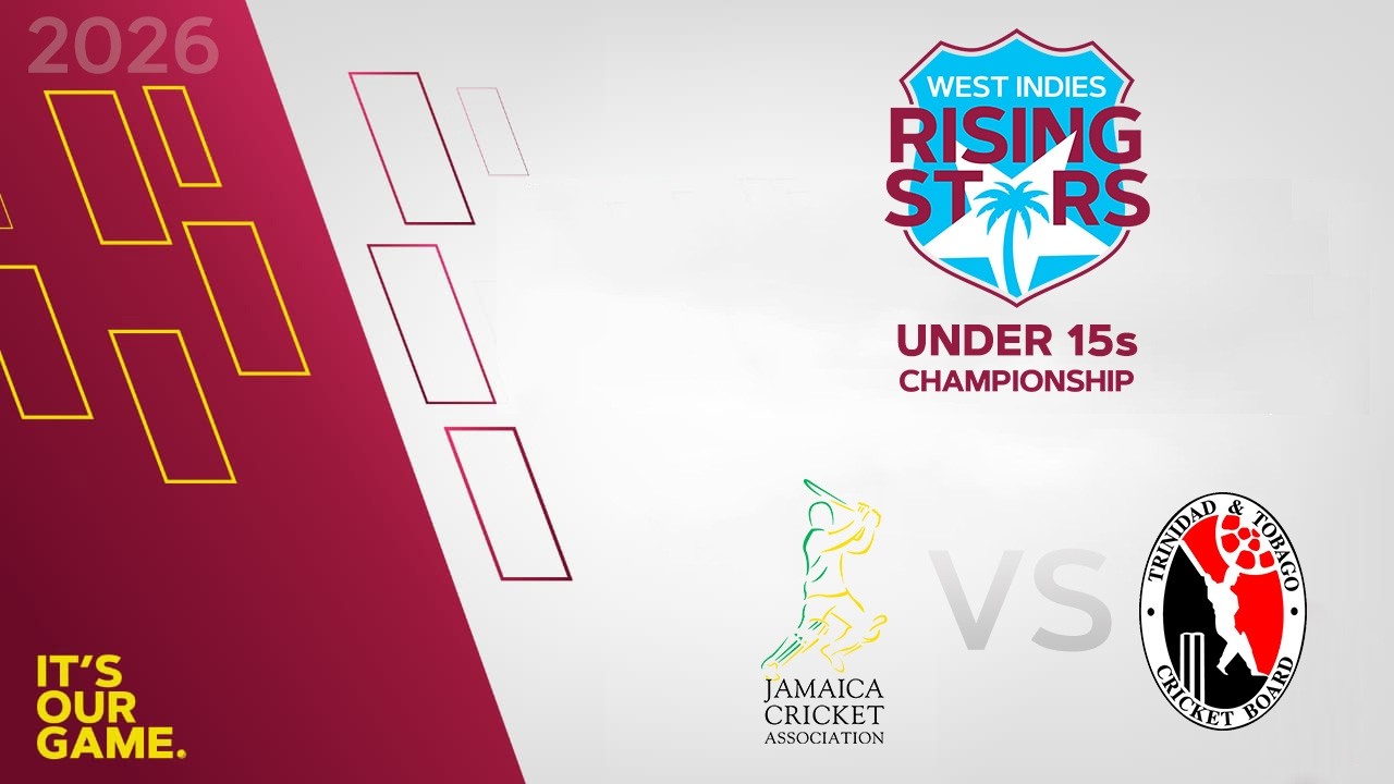 🔴 LIVE Jamaica v Trinidad & Tobago | CWI Men’s Under 15 - Round 4 | 50 Over Championships 2026