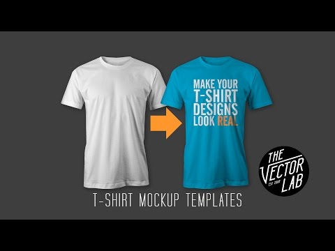 Mock Up A T Shirt Design in 6 Steps - Photoshop