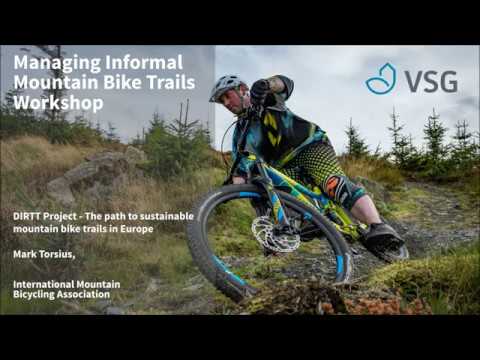 VSG 'Managing Informal MTB Trails' Workshop: Mark Torsius
