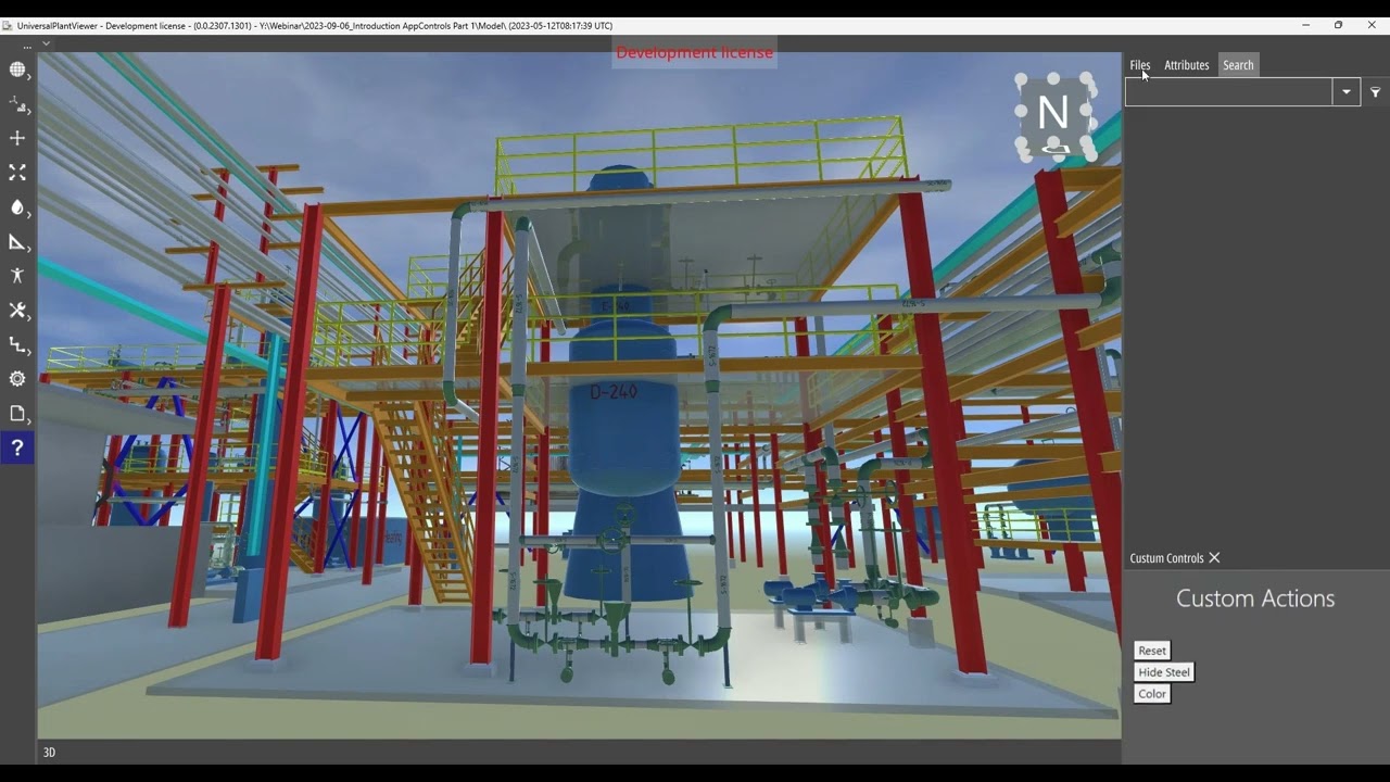 UniversalPlantViewer NT   Customize UPV with AppControls