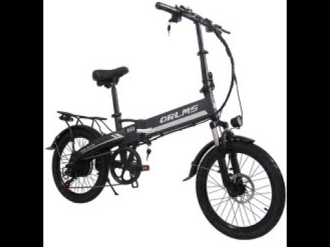 Orlms S9 Electric Bike, 500W Motor, 48V 13Ah Battery, 20*1.95 inch Tires, 55km/h Max Speed EU9.NL