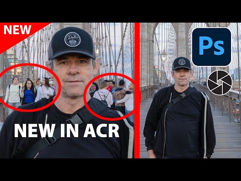 HIDDEN SETTINGS in Remove people in Photoshop ACR