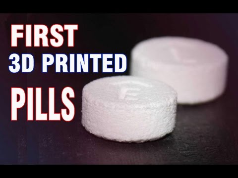 First 3D-printed pill approved by US authorities