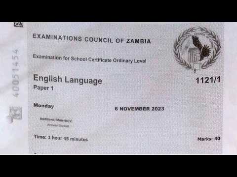 2023 English Language Exam Paper 1 Answers (Composition Writing)
