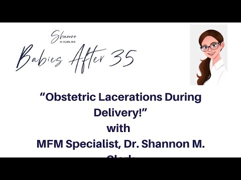 Obstetric lacerations during delivery!
