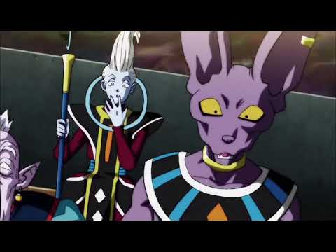 Goku vs Jiren English dub with Original Ultimate Battle V2